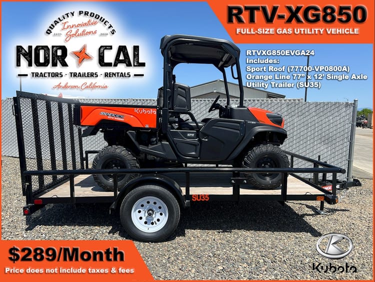 Nor Cal Tractor & Equipment | California - Kubota Dealer in Anderson ...
